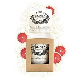 Klinta Massage och Doftljus Bubbel&Rosa Grapefrukt ca 40tim - Amorina